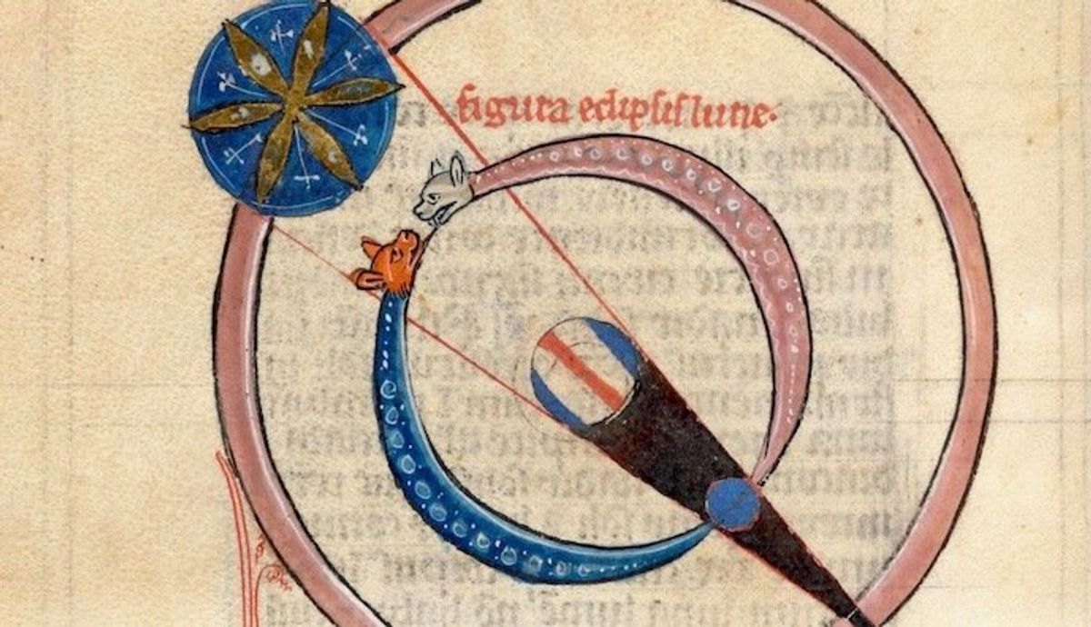 ‘Like blood, then turned into darkness’: how medieval manuscripts link ...