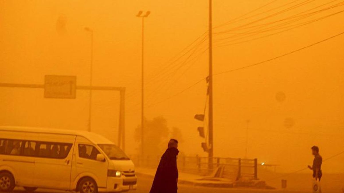 Iraq at a standstill during latest sandstorm - Raw Story