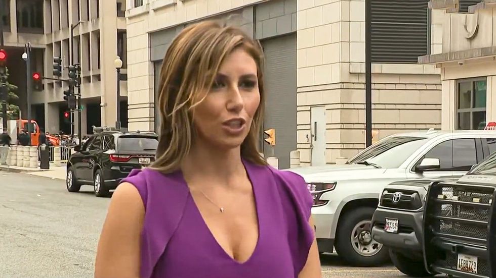Alina Habba outside courthouse: Trump has 'given up his good life to ...