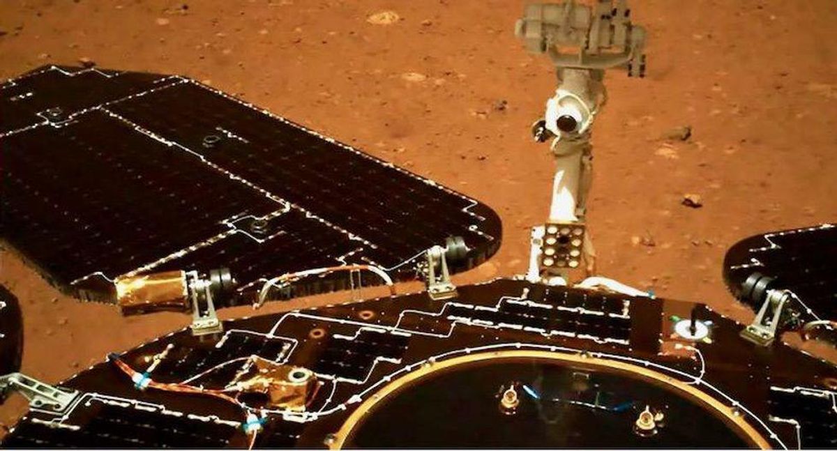 China’s Martian rover takes first drive on Red Planet - Raw Story