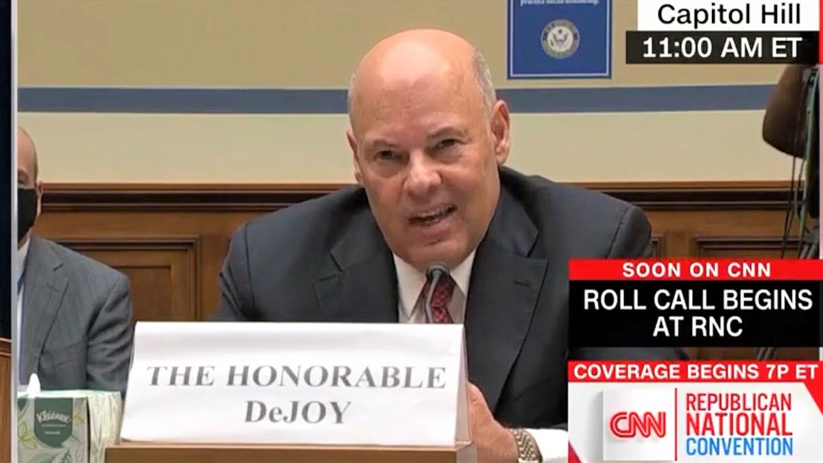 WATCH LIVE: Postmaster General Louis DeJoy faces grilling in House ...