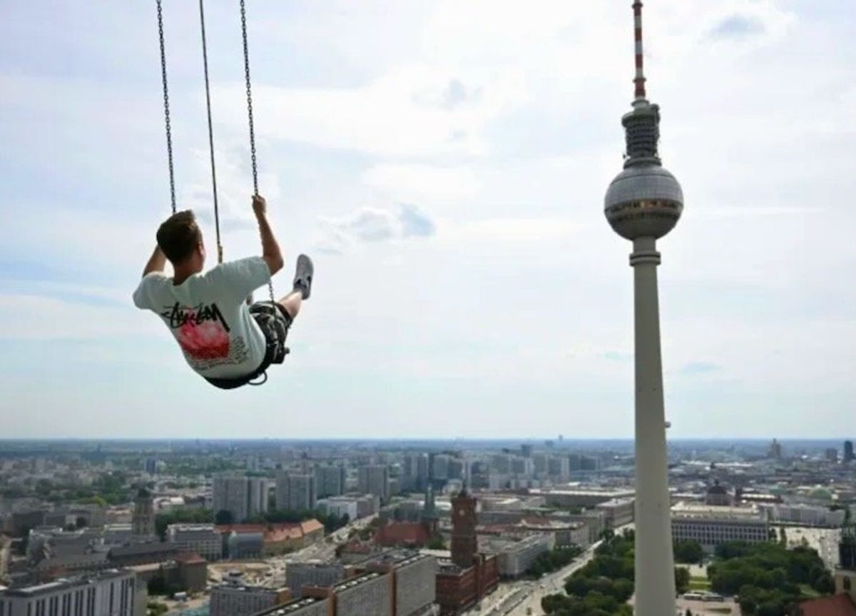 'Flying over Berlin' on Europe's highest swing - Raw Story