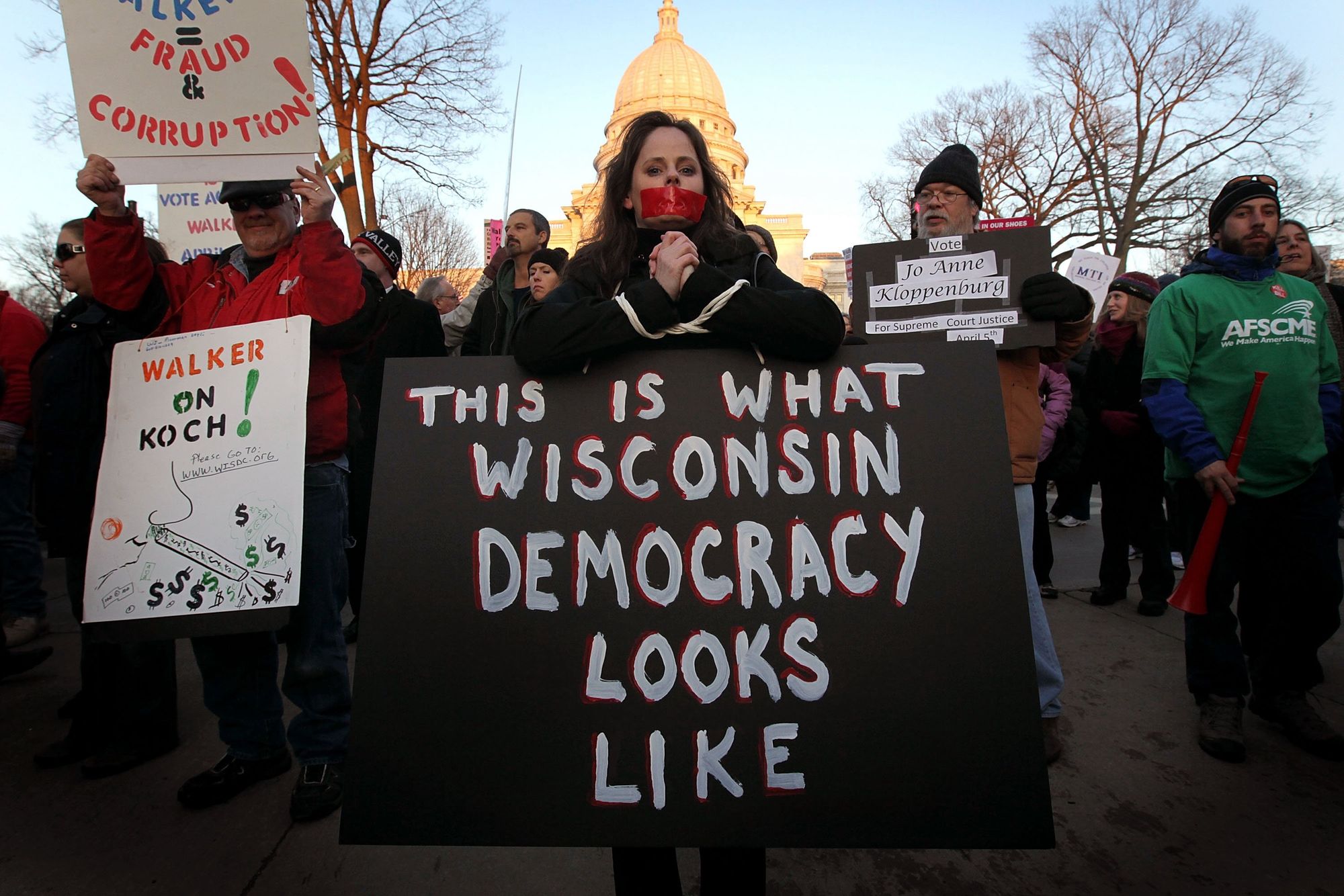 As their power wanes, Wisconsin Republicans push agenda through ...