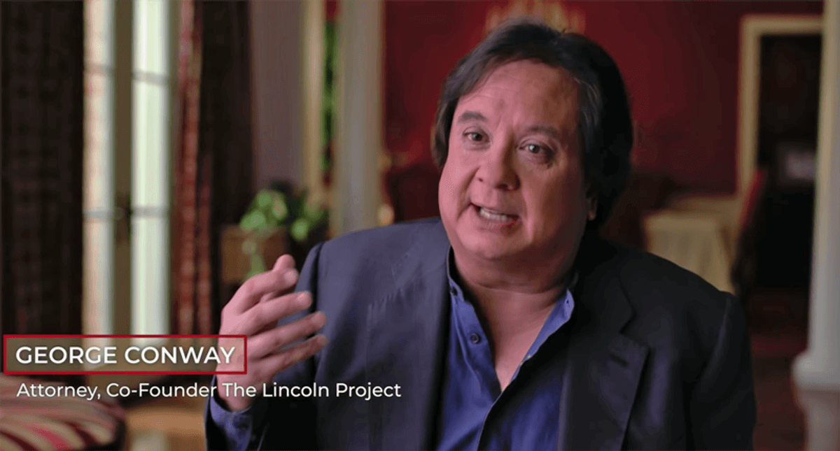 Lincoln Project co-founder George Conway calls for the organization to ...
