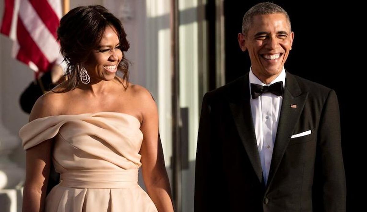 Obamas to unveil White House portraits after Trump snub - Raw Story