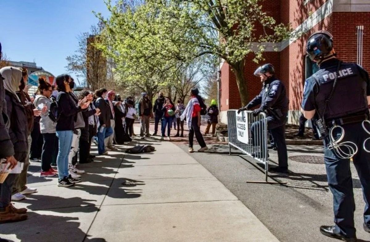 White House urges 'peaceful' campus protests after hundreds arrested ...