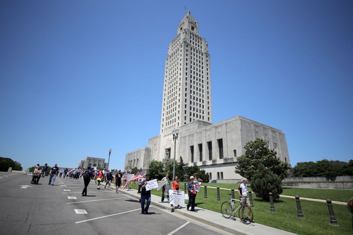 White-majority parish secedes from predominantly Black Louisiana ...