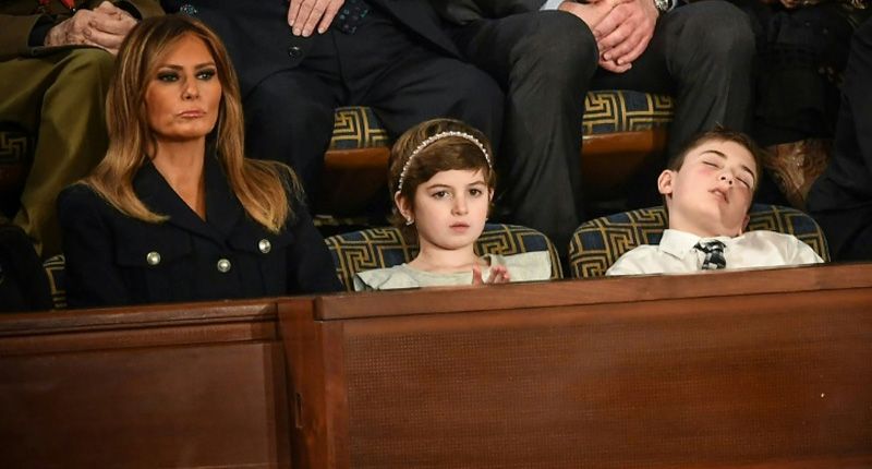 Snooze of the Union: Joshua Trump's power nap goes viral - Raw Story