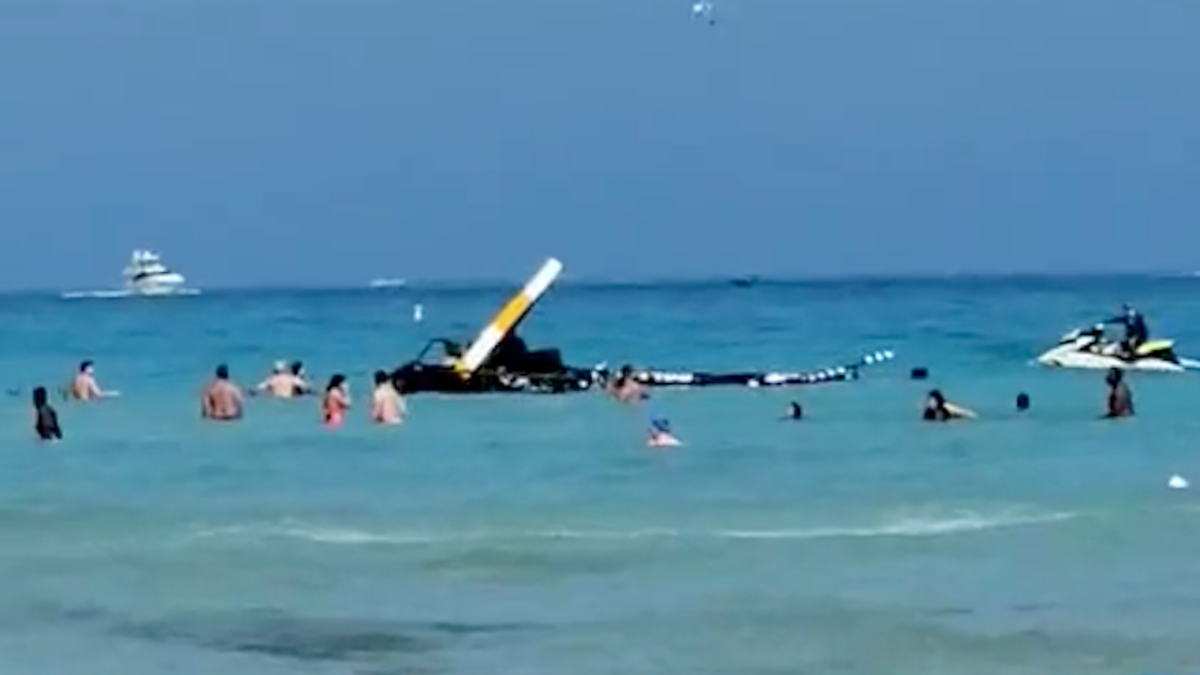 ‘It’s coming down!’ Witness says Miami Beach helicopter crash was ‘like ...