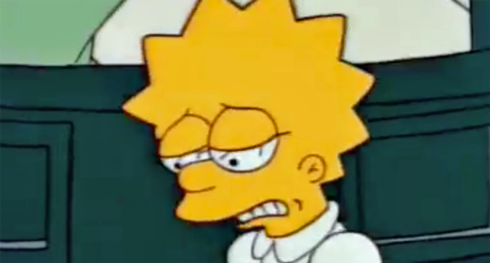 Lisa Simpson Crying