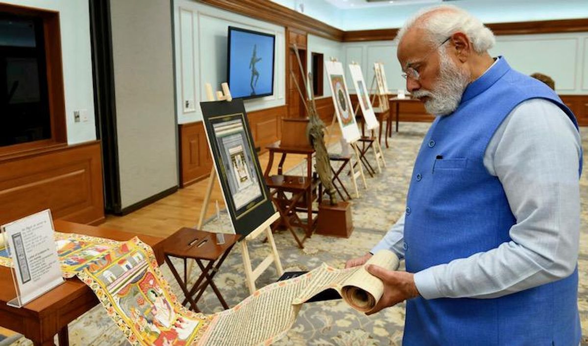 India's Modi thanks Australia for returning stolen artifacts - Raw Story