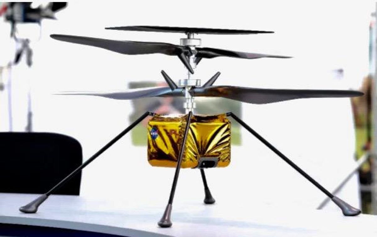 NASA wants to fly a helicopter on Mars for the first time - Raw Story