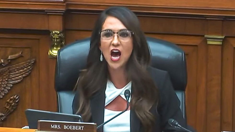 'Nice to see': Lauren Boebert praises man for shouting expletives at ...