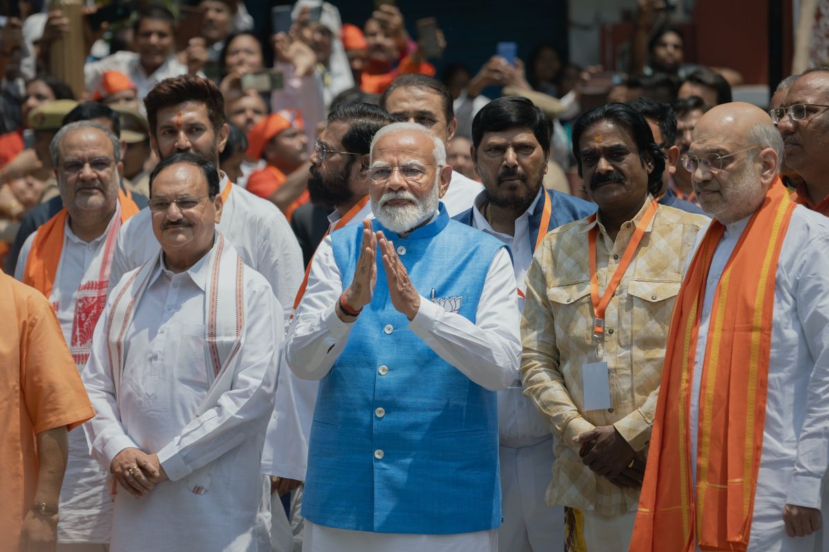 India’s Modi eyes election victory, top opponent back behind bars - Raw ...