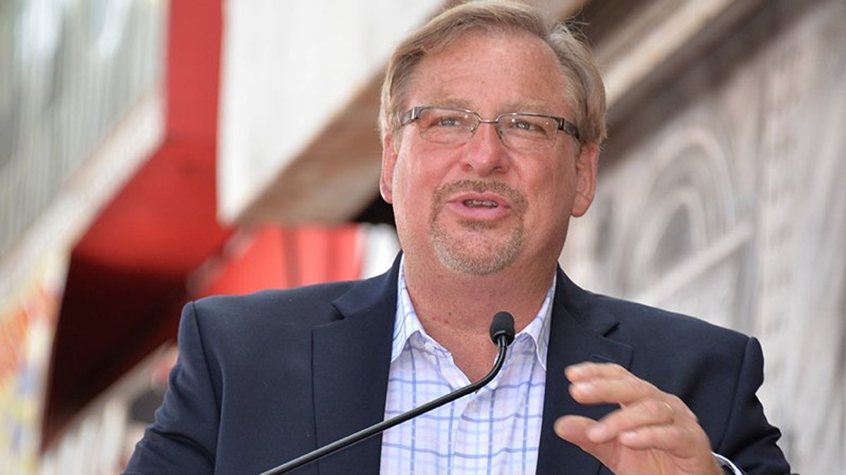 Rick Warren: Christians who have a problem with women preaching 'have a ...