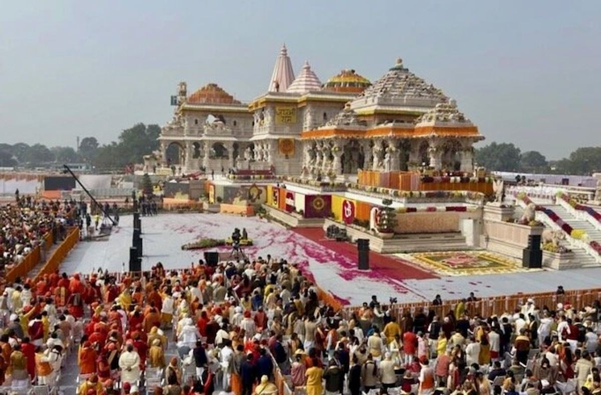 India’s Modi inaugurates flashpoint temple seen as triumph for Hindu ...