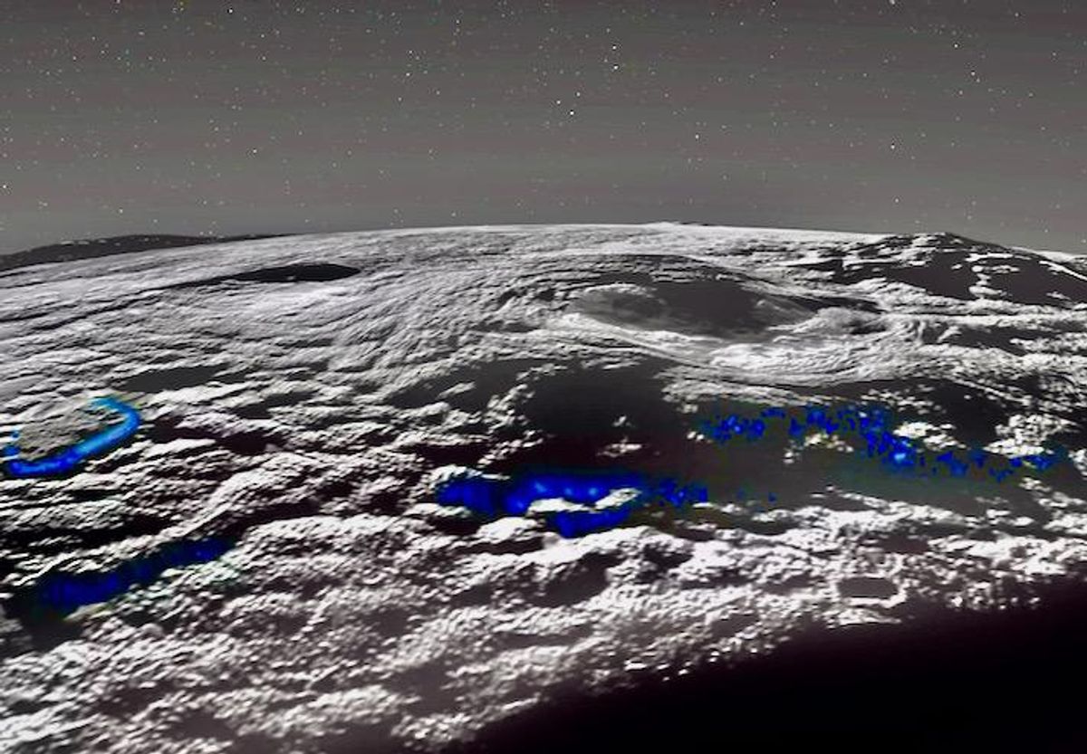 Giant ice volcanoes identified on Pluto - Raw Story