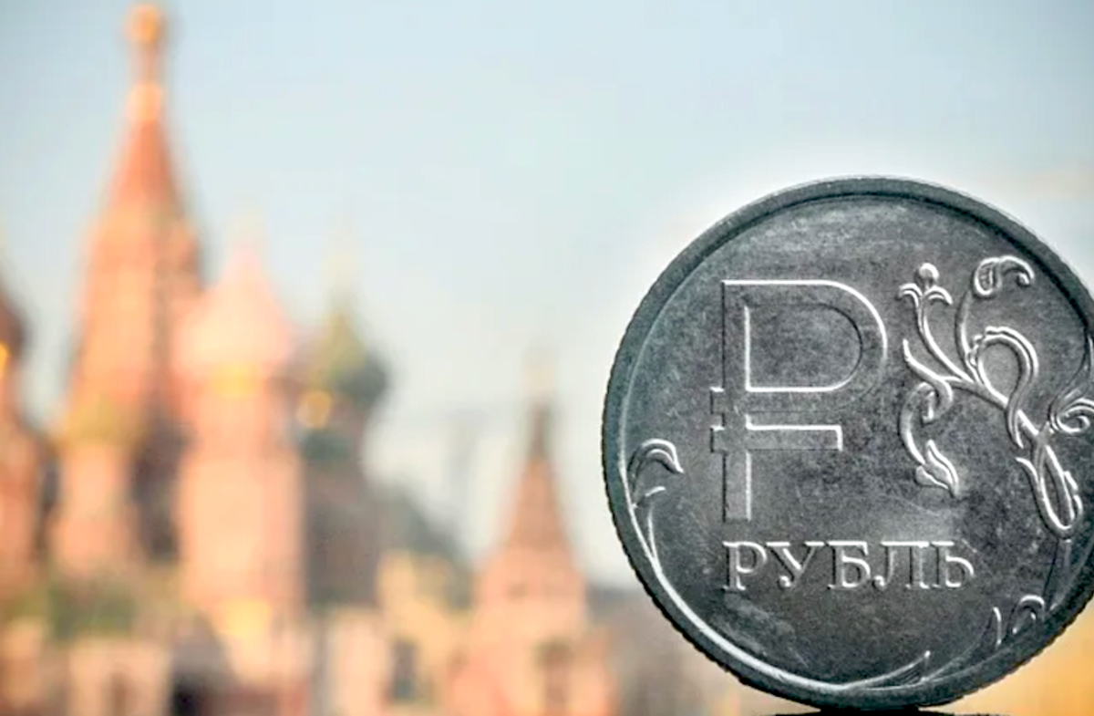 Russian ruble plunges past 100 against dollar for first time since ...