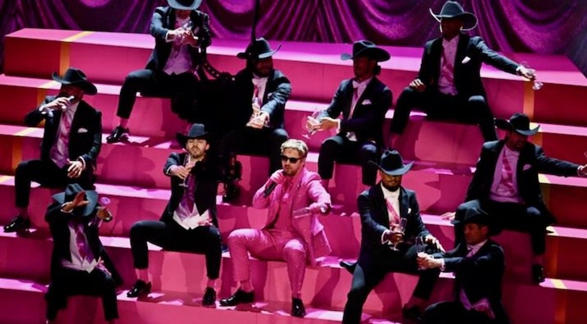 Ryan Gosling brings pink-washed Kenergy to the Oscars - Raw Story