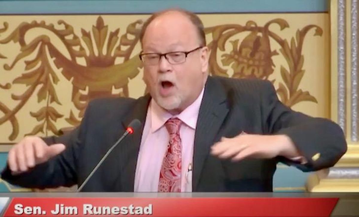 'Leftist handmaidens': Michigan Republican mocks reporters as he ...