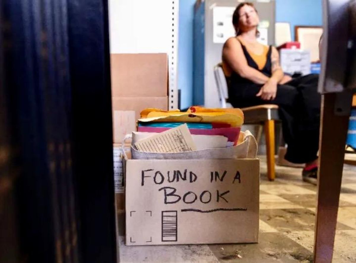Between the covers: Librarian reveals left-behind treasures - Raw Story