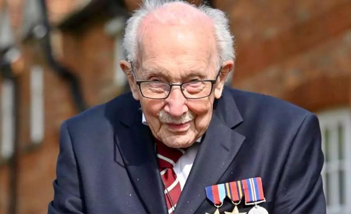 Captain Sir Tom Moore has died: WWII veteran who walked into record books - Raw Story