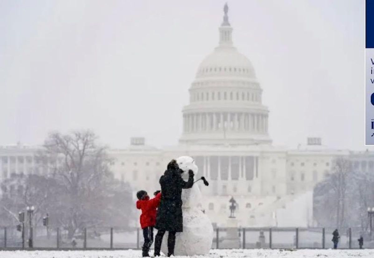 Major snow storm to blanket US east coast after hitting capital - Raw Story