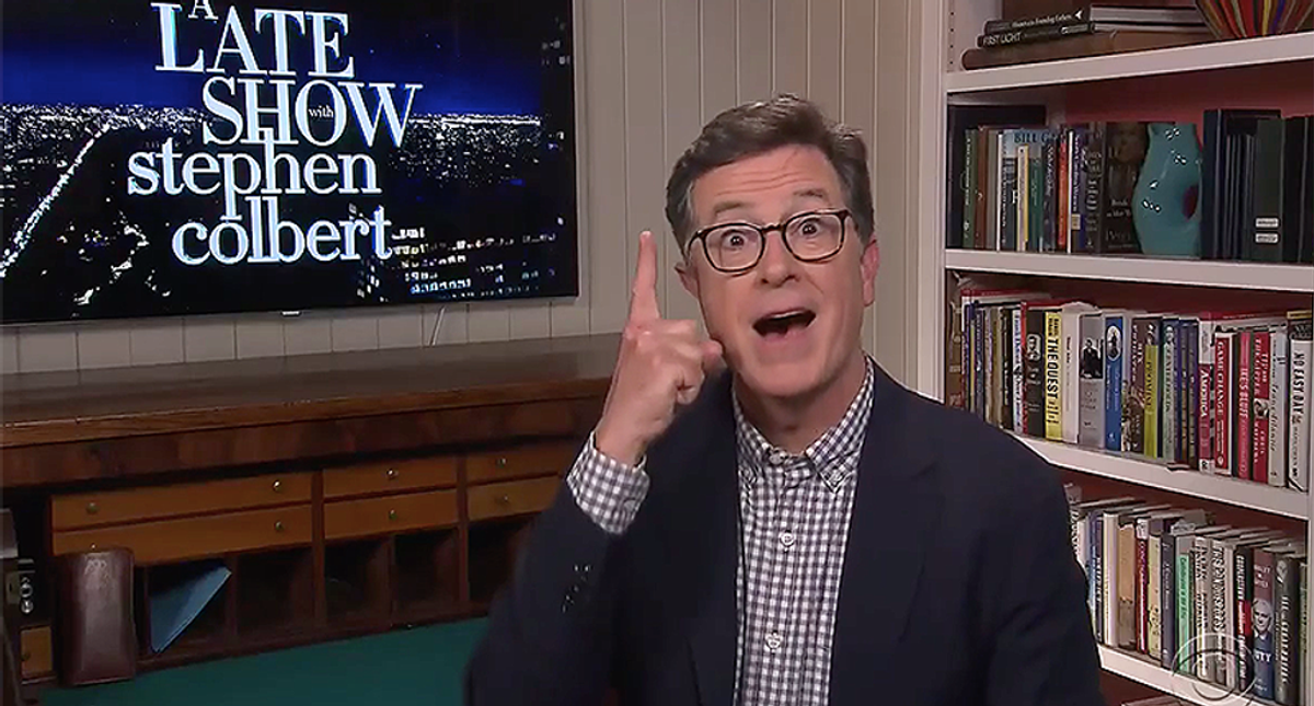 Colbert tells 16-year-olds needing ID for COVID vaccine to just use DMs ...