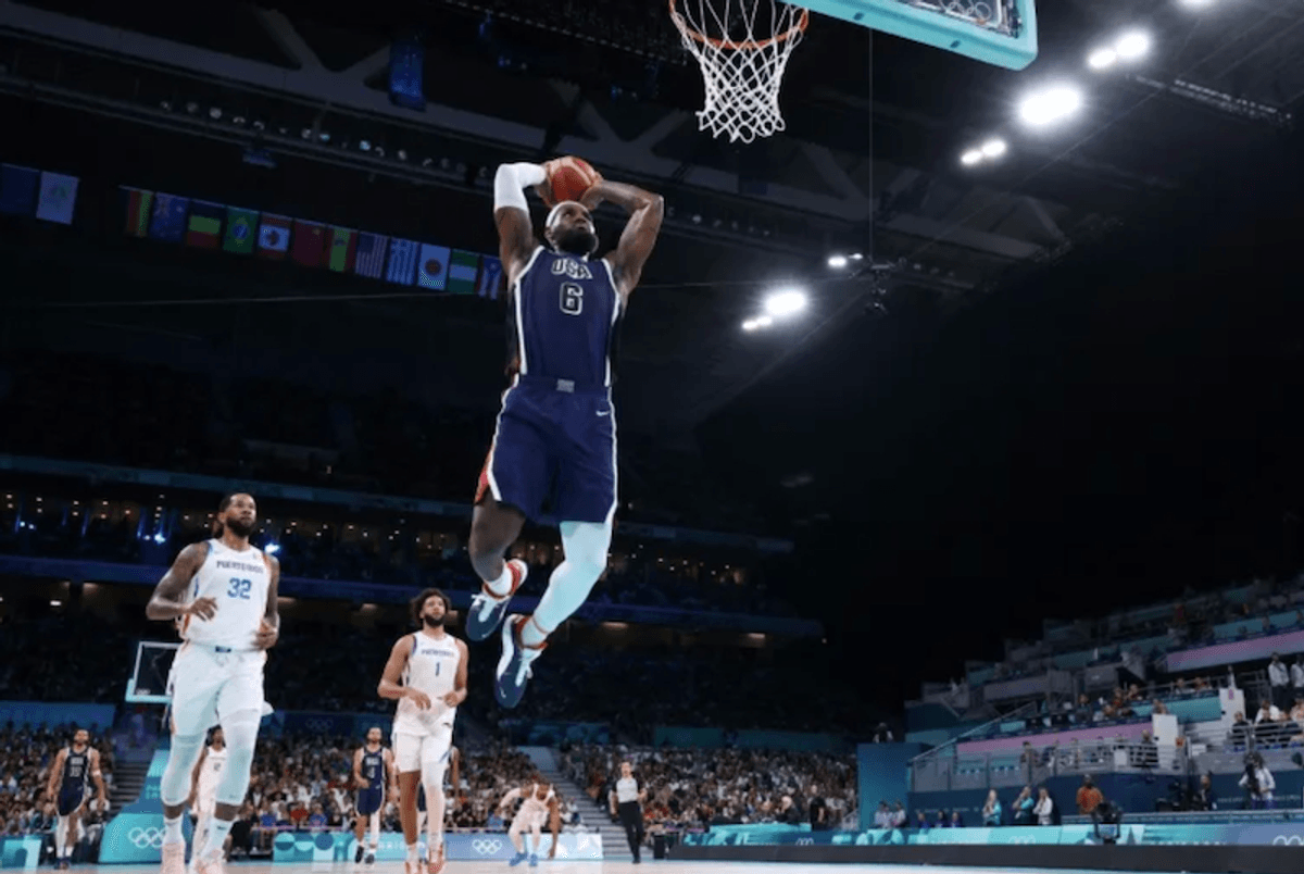 LeBron's USA step up quest for fifth straight Olympic gold - Raw Story