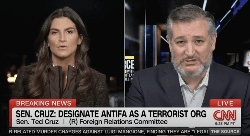 Senator Ted Cruz and CNN anchor clash over Charlie Kirk's killer's ...