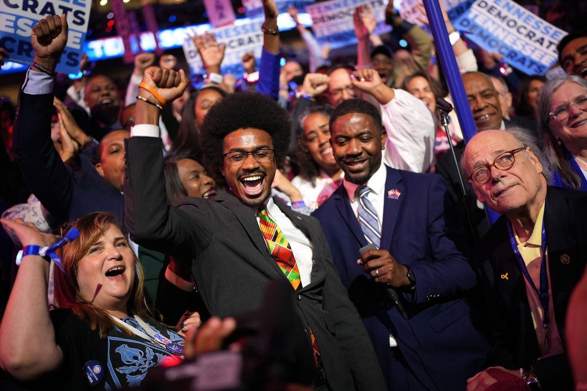 'Greatest moment of the DNC': Over-the-top roll call wows onlookers as ...