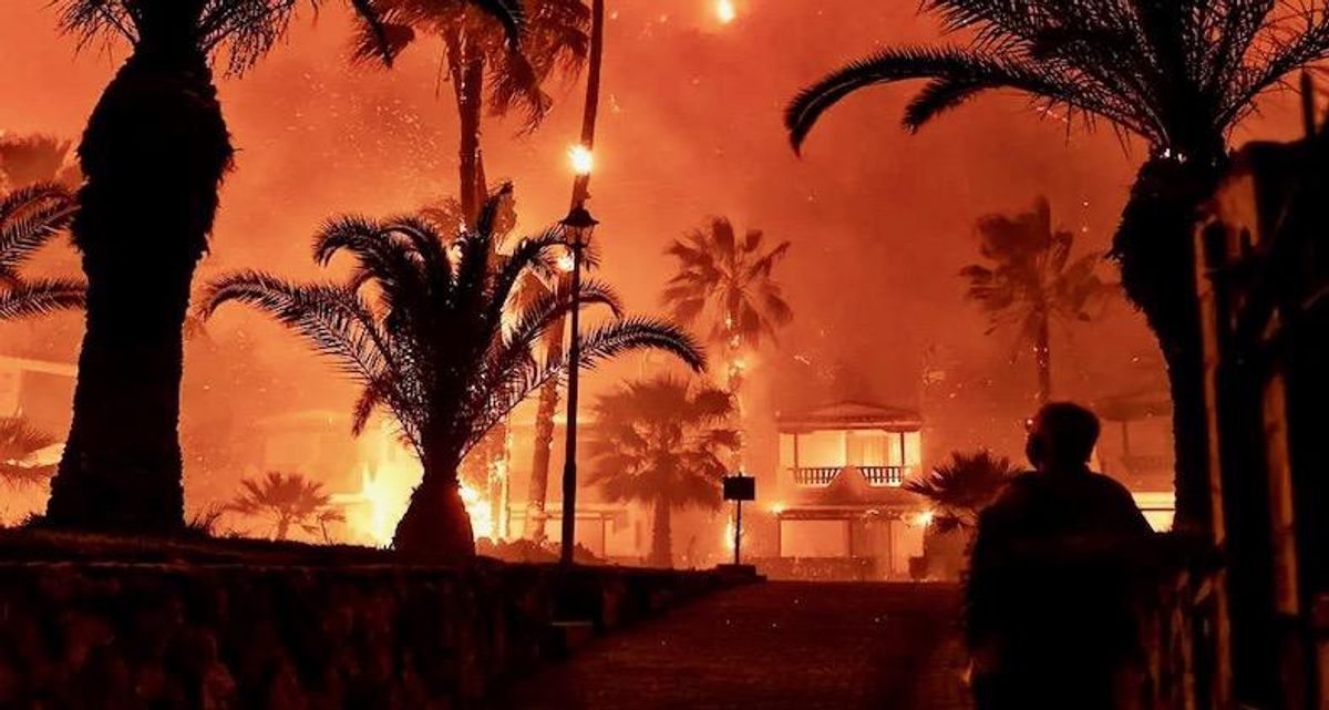 Firefighters control main front of forest fire near Athens - Raw Story