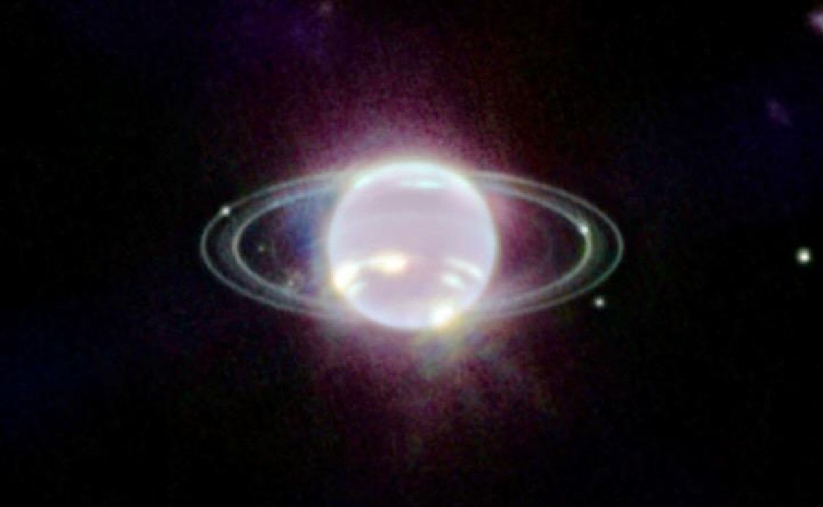 Neptune's delicate rings captured in new Webb image - Raw Story