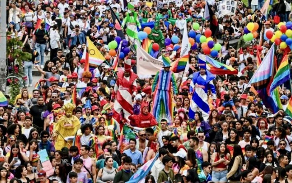 More than 100,000 take part in Colombia's largest-ever Pride parade ...