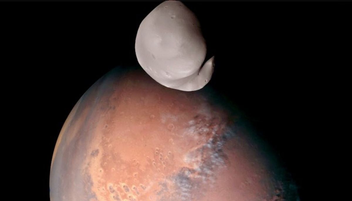 UAE probe offers unprecedented view of Mars moon - Raw Story