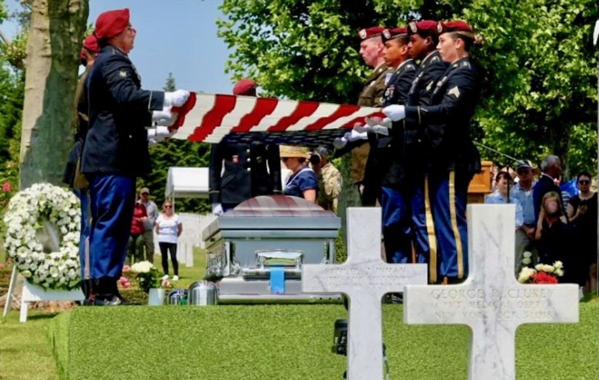 Unknown US WW1 soldier buried in France 105 years after death - Raw Story