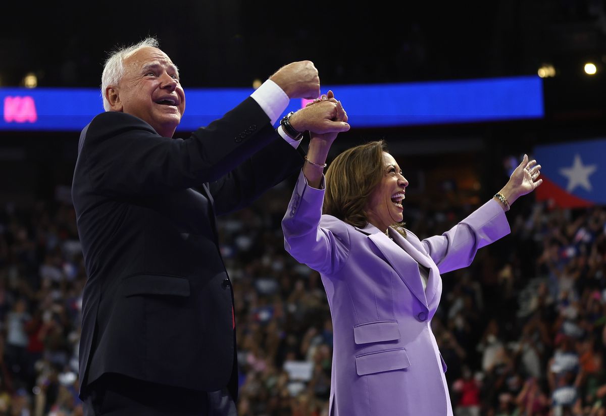 How Harris and Walz are fighting Trump with joy and positivity — and ...