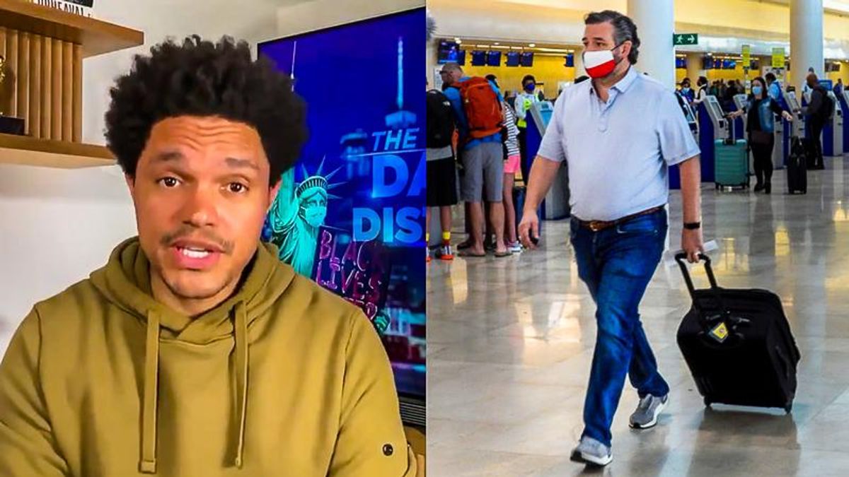 Ted 'Cancun' Cruz gets destroyed by Trevor Noah after starting Twitter ...