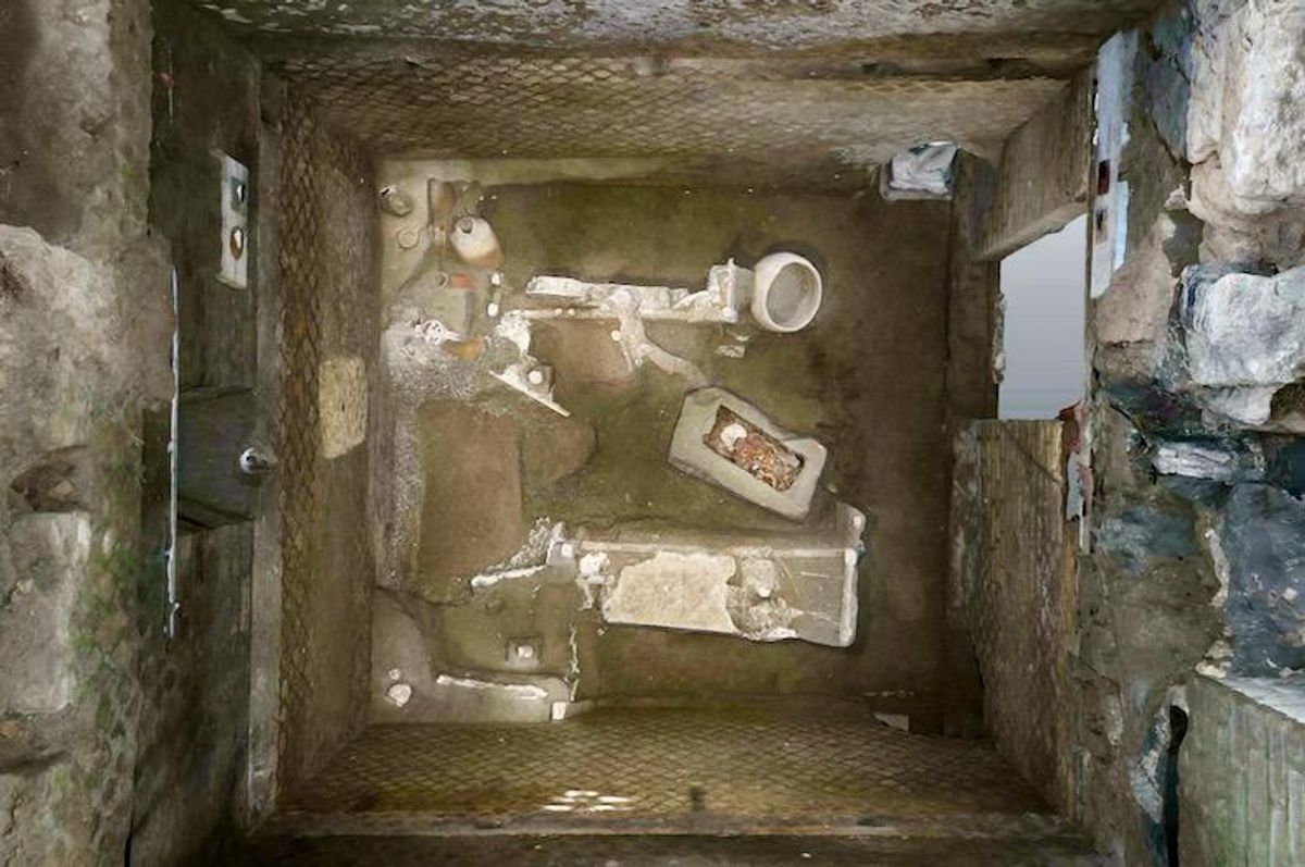 Slave room discovered at Pompeii in 'rare' find - Raw Story ...