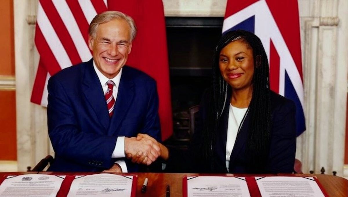 U.K. agrees closer Texas trade ties as U.S. talks stall - Raw Story