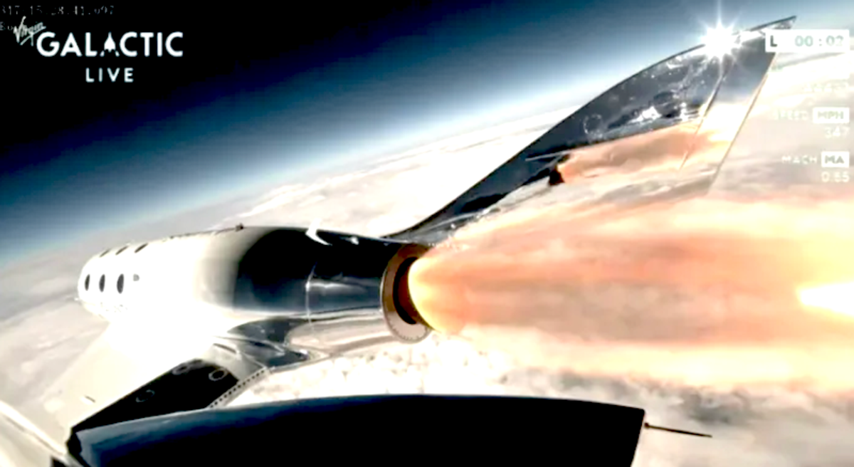 Virgin Galactic's first space tourism flight set to take off - Raw Story